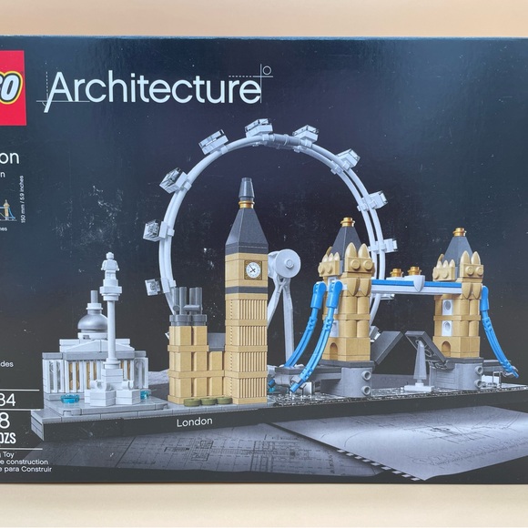Lego | Toys | Lego Architecture London Great Britain Big Ben 234 468 ...